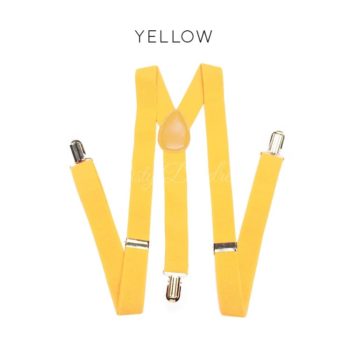 Suspenders - Yellow