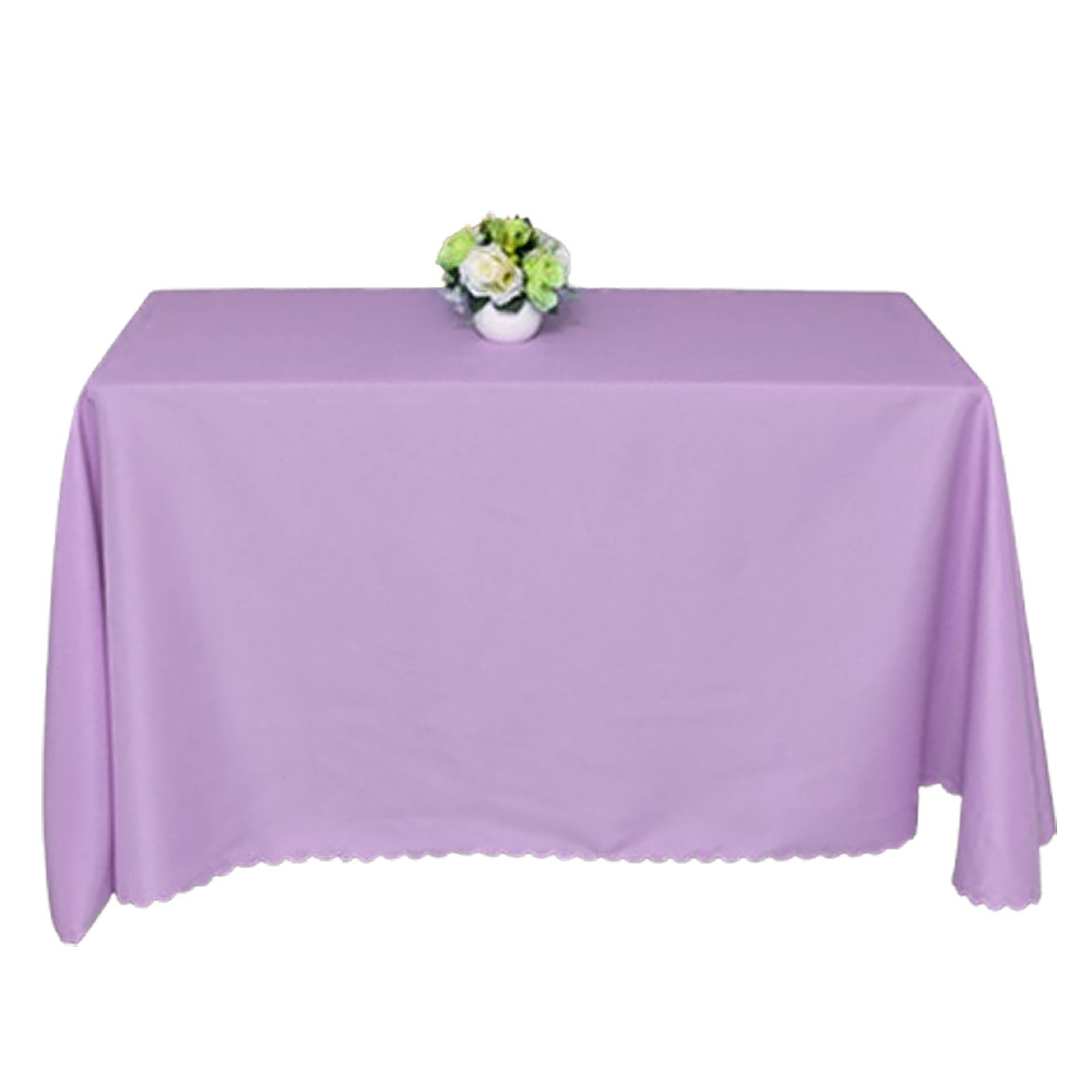 Polyester Fabric Tablecloth - Lilac