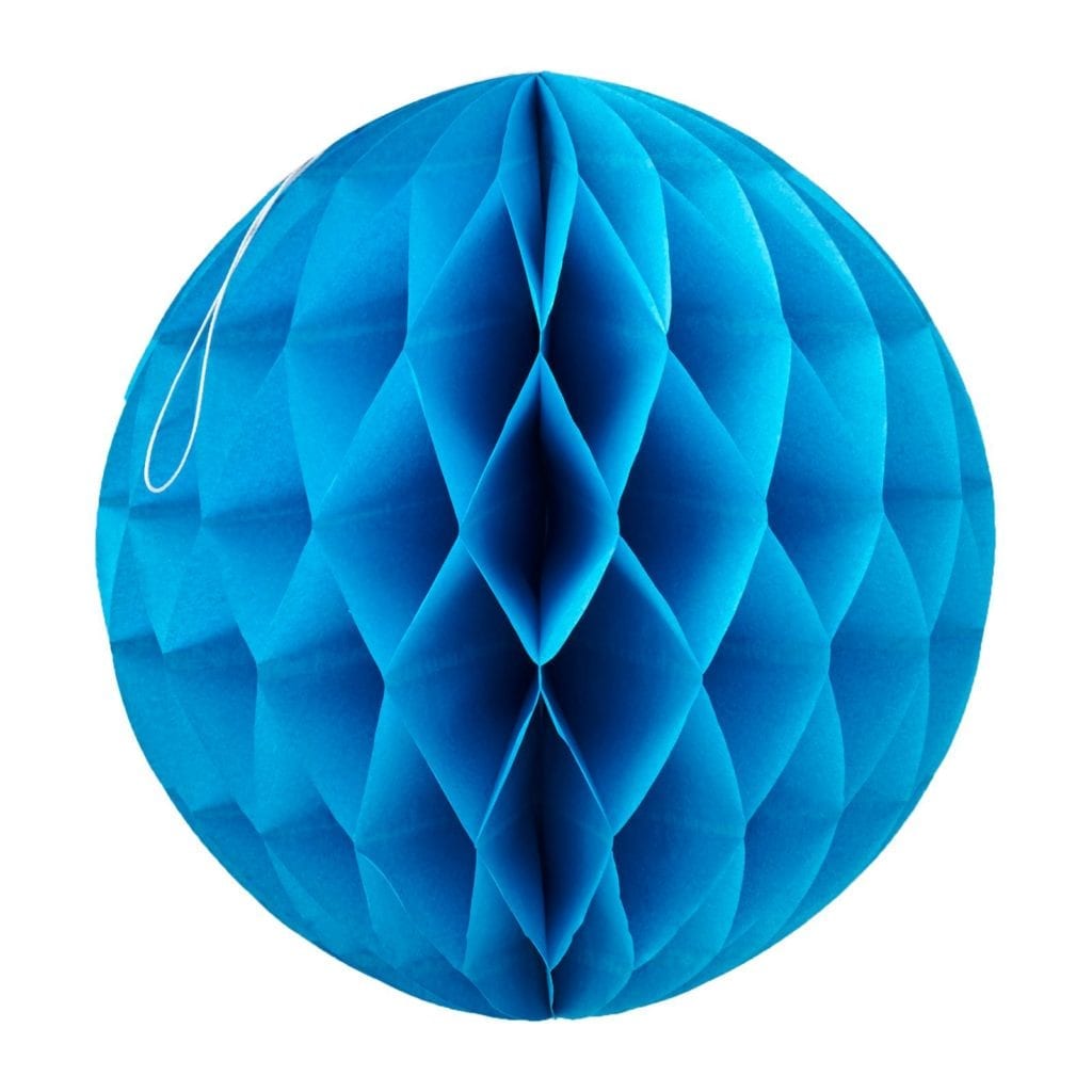 Honeycomb Balls - Sky Blue