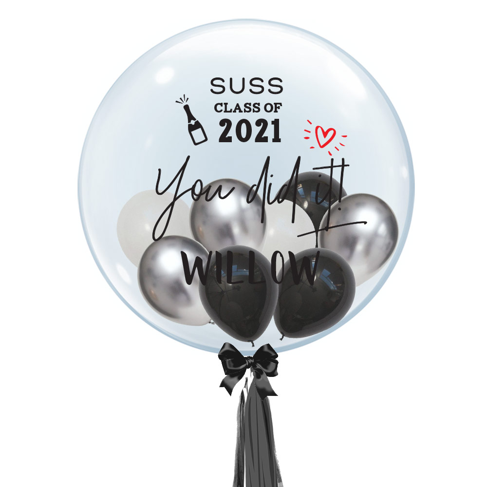 ' Graduation Design 6 - You did it! - 24 inch Personalized SCHOOL and ...