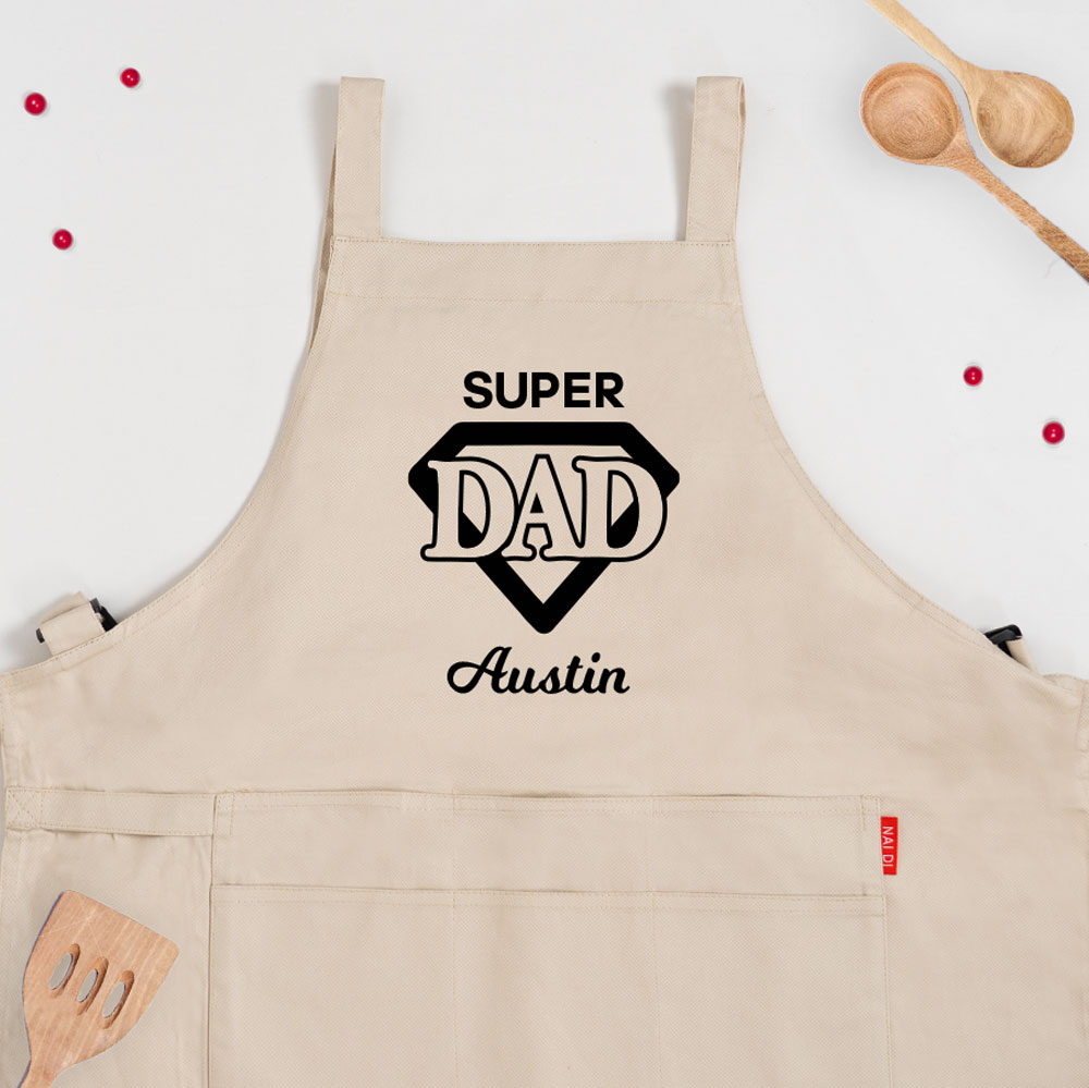 [Personalized Aprons] Father's Day Apron
