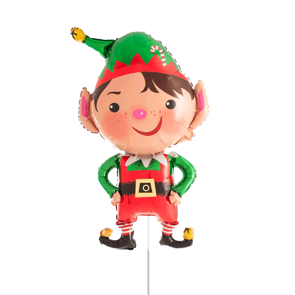 [Character] Christmas Elf Foil Balloon
