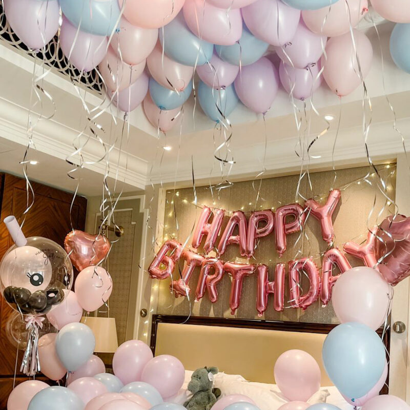 How to Hang Balloons Without Helium? - Misty Daydream