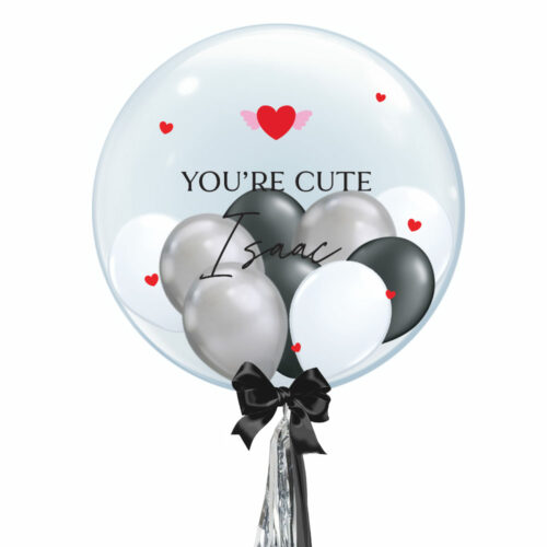 Valentine's Day Balloons - Modern Valentine's Day Wishes Design
