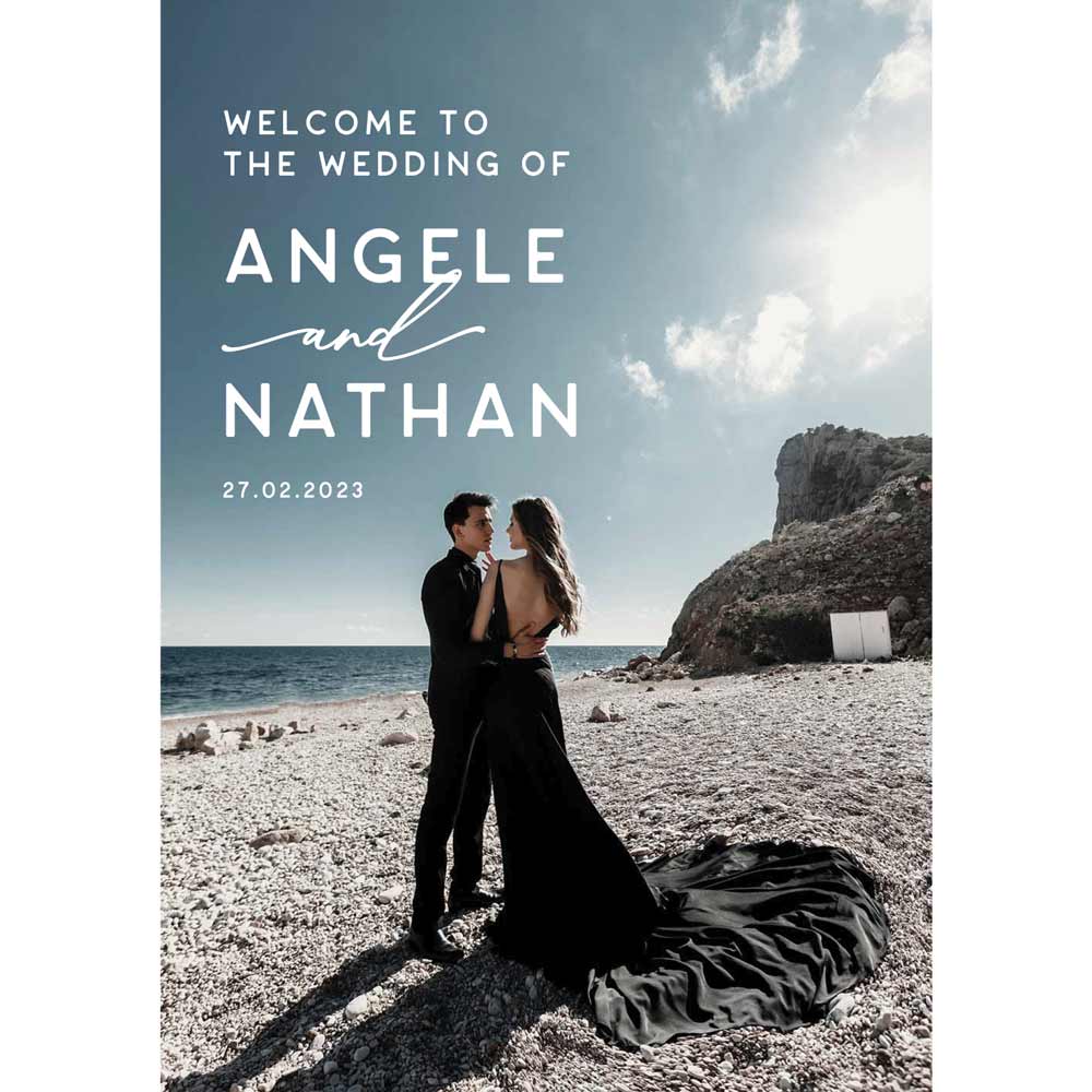 [Personalised - Upload your photo] Acrylics Wedding Signage - Photo ...