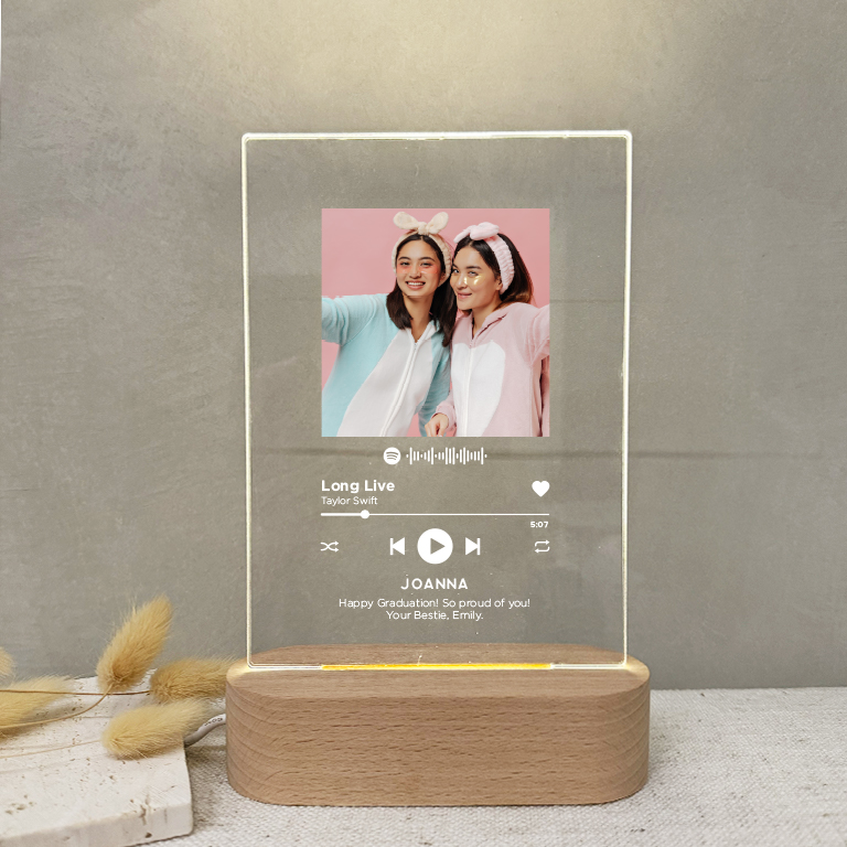 Graduation Plaque Light up LED Stand - Graduate Design 5