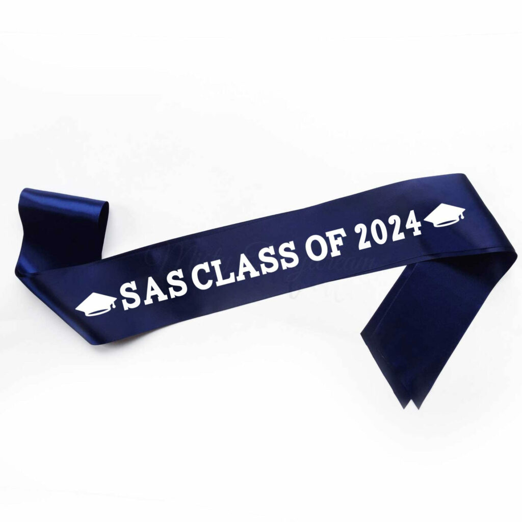 [CUSTOM SCHOOL NAME] CLASS OF 2024 Sash