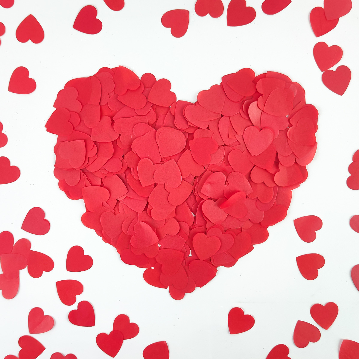 [Confetti] Party Decoration - Red Heart Confetti 20g