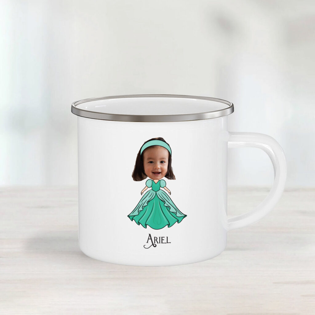 'Children's Day Custom Name Kids Shatterproof Mug - Princess Theme ...