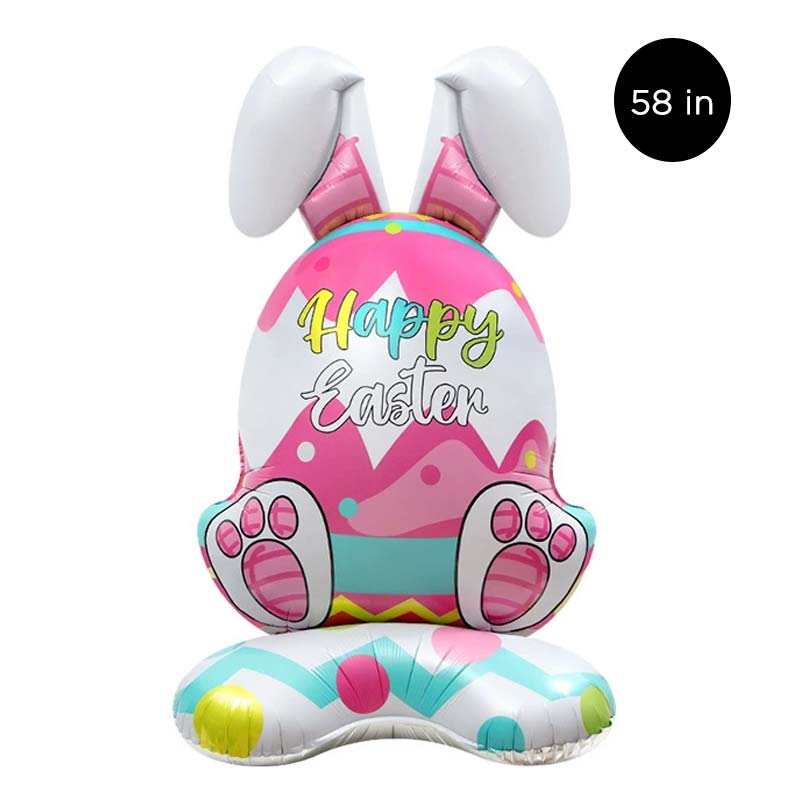 Happy Easter Egg Standee Foil Balloon 58"