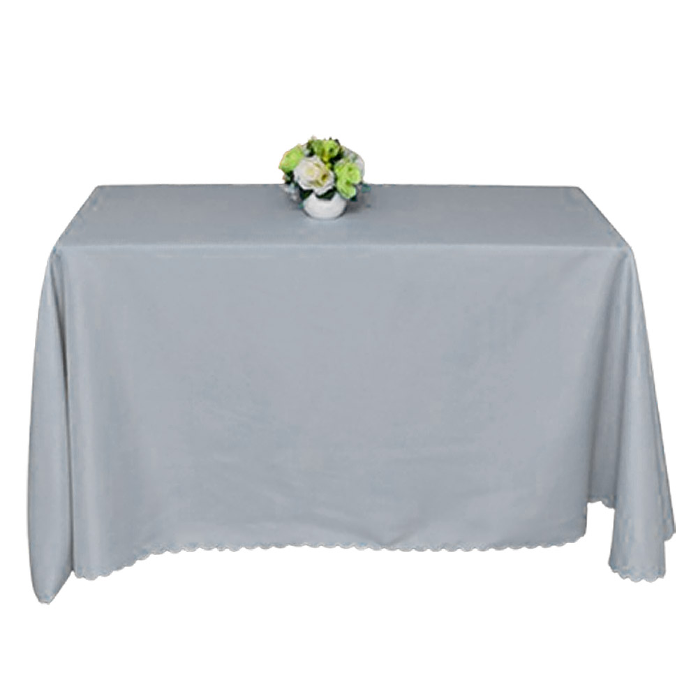 Polyester Fabric Tablecloth - Grey