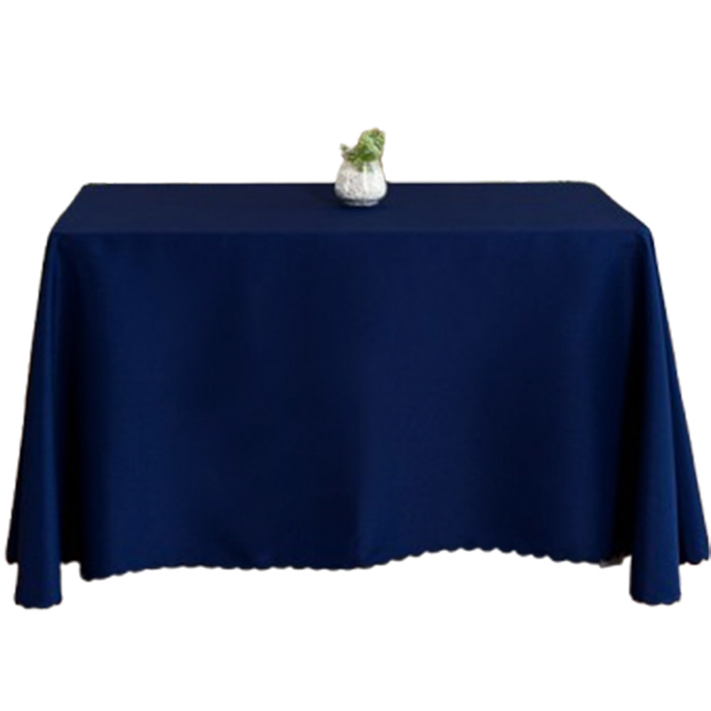 Polyester Fabric Tablecloth - Midnight Blue