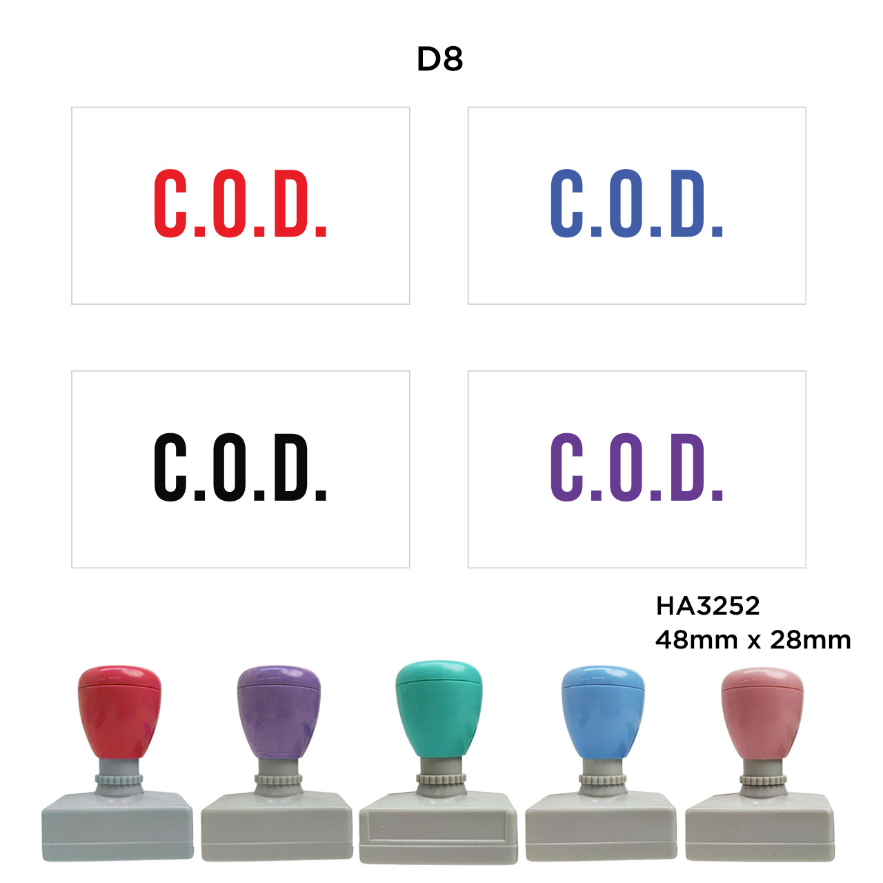 [Template] Company Pre-Inked Flash Stamp - HA3252 Rectangular Stamp ...