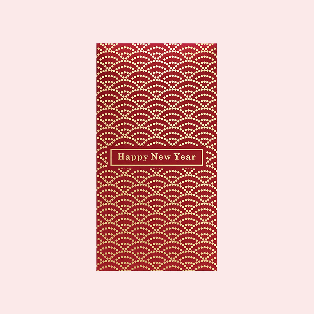 Chinese New Year Red Packet - Oriental Pattern Gold Foiled Print (Set ...